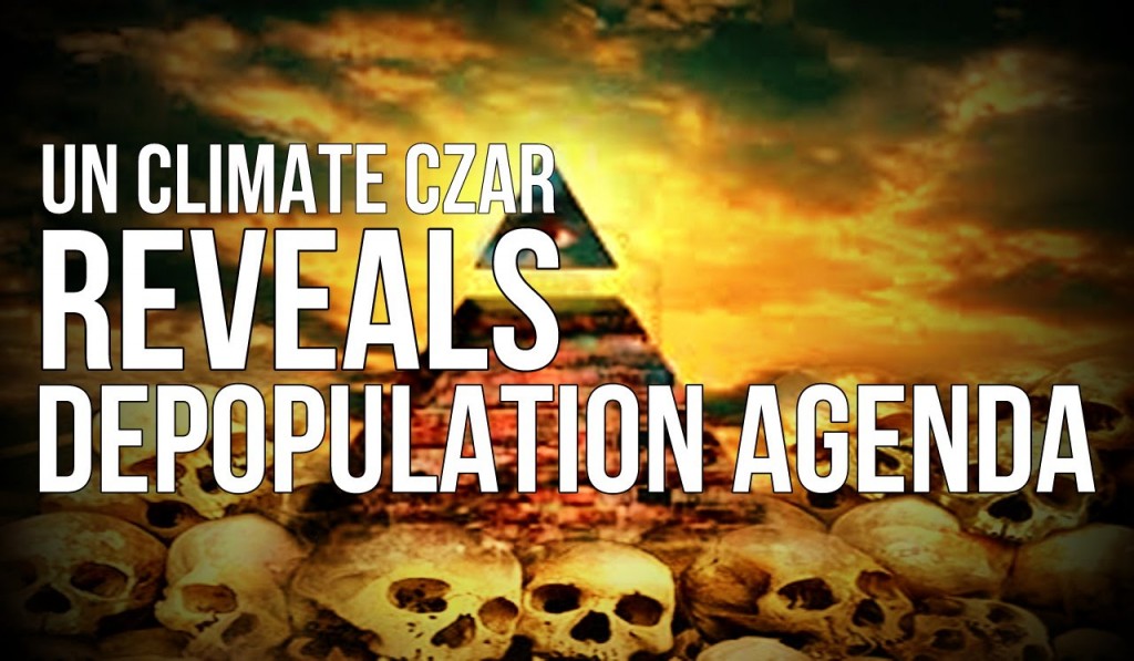 UN Climate Czar Reveals Depopulation Agenda! | RUSH FM